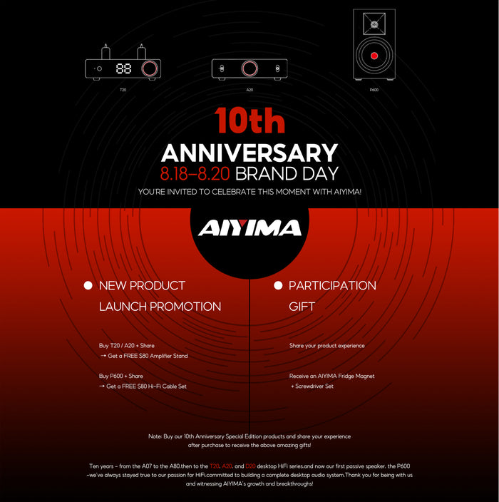 AIYIMA Masterpieces of a Decade